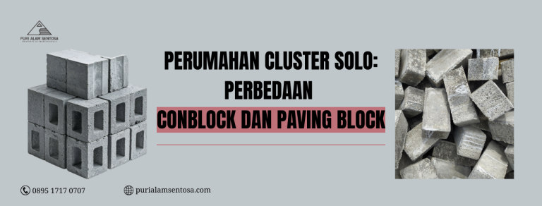 Perumahan Cluster Solo: Perbedaan Conblock dan Paving Block